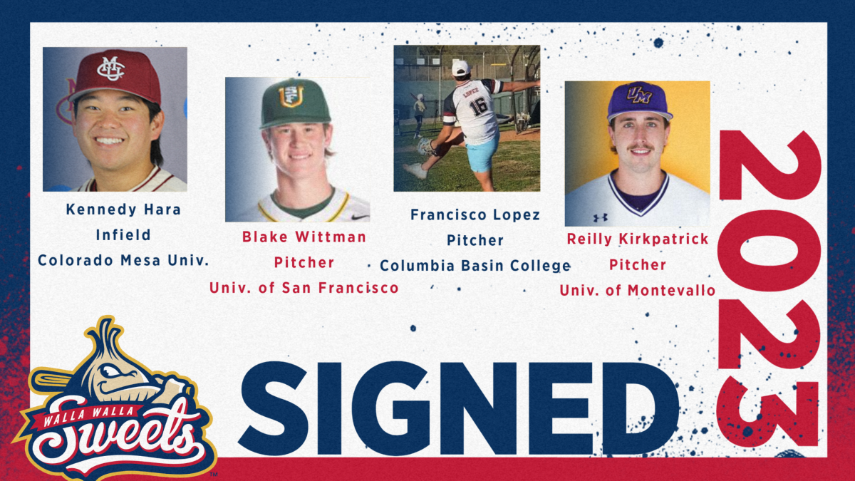 Sweets Announce Deep Group of First Years For 2023 – Walla Walla Sweets ...