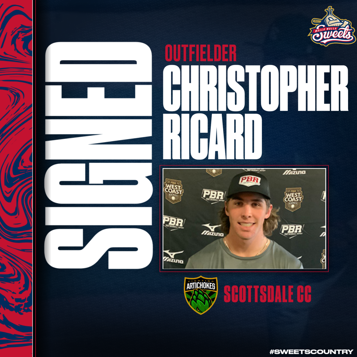 Two Pitchers and Two Outfielders Sign with Sweets – Walla Walla Sweets ...