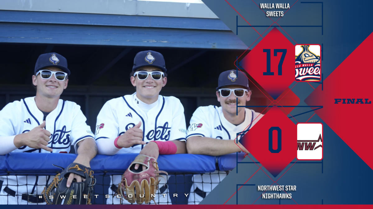 Sweets Sweep Nighthawks With Dominate 17-0 Win – Walla Walla Sweets ...